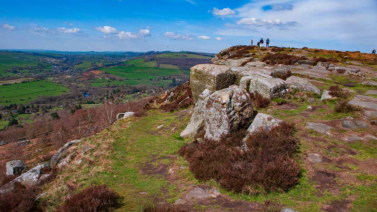 White Edge Circular Walk via Curbar & Froggatt - Go Peak Walking